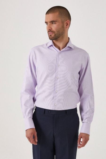 Double Cuff Dobby Premium Formal Shirt
