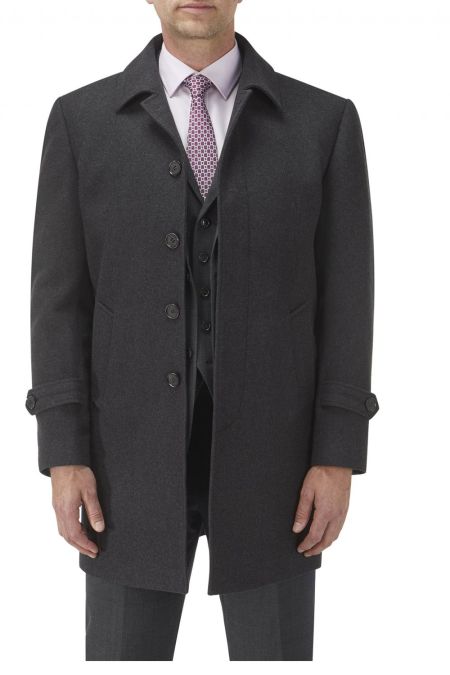 Overcoats from Suits Men. In wool, and rain resistant fabrics.