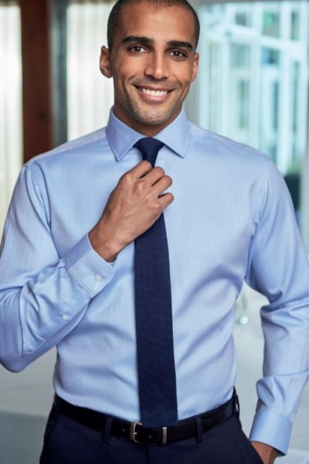 Palermo Slim Fit Single Cuff Shirt